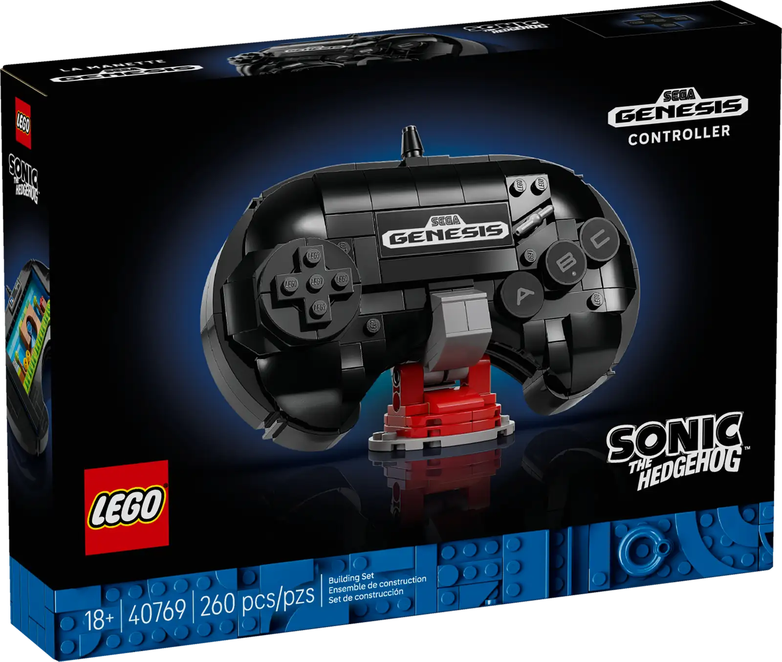 Nuevo LEGO® Mando de SEGA® Genesis™ - elCatalejo